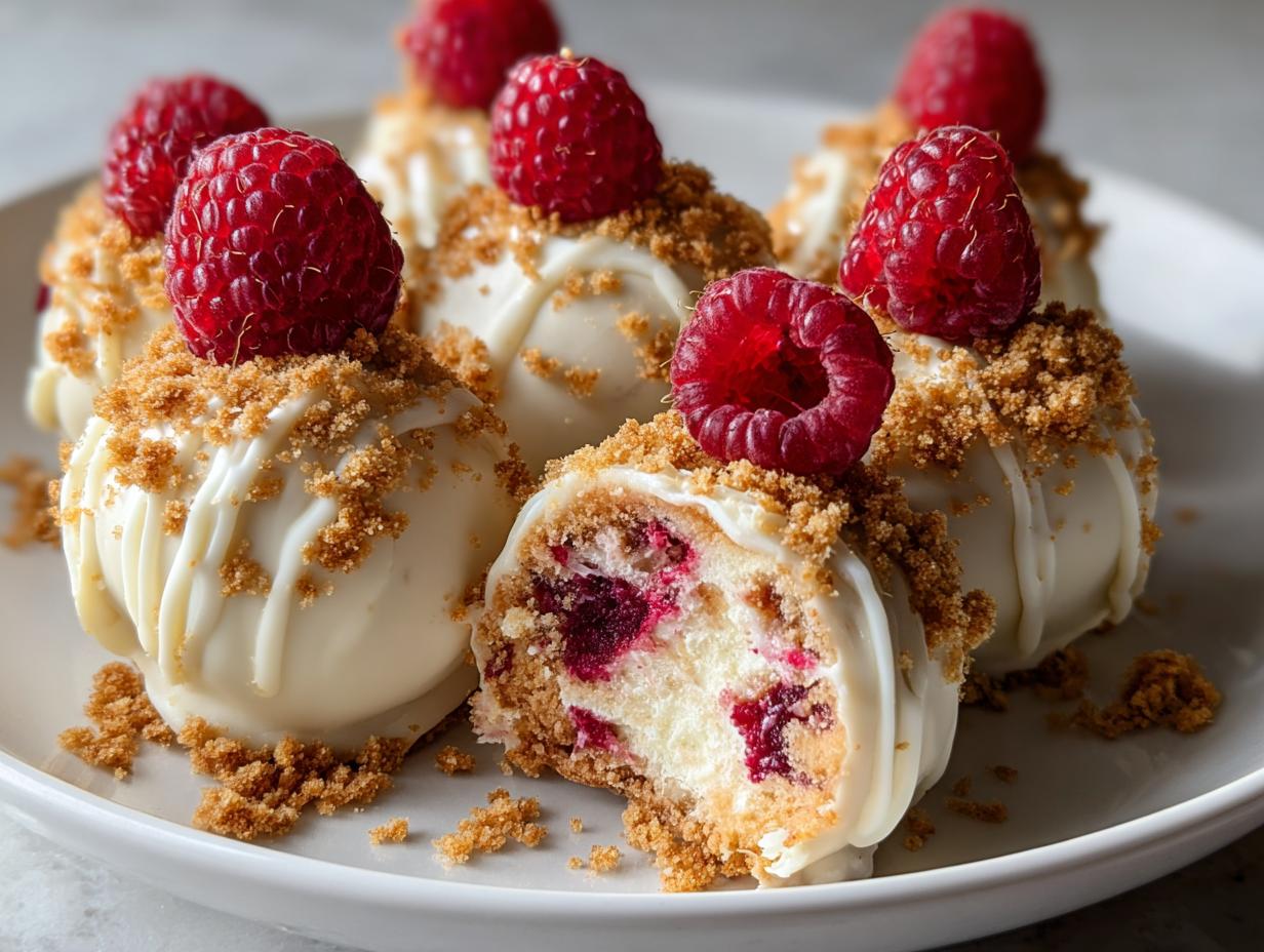 Irresistible No-Bake Raspberry Truffles in 20 Minutes