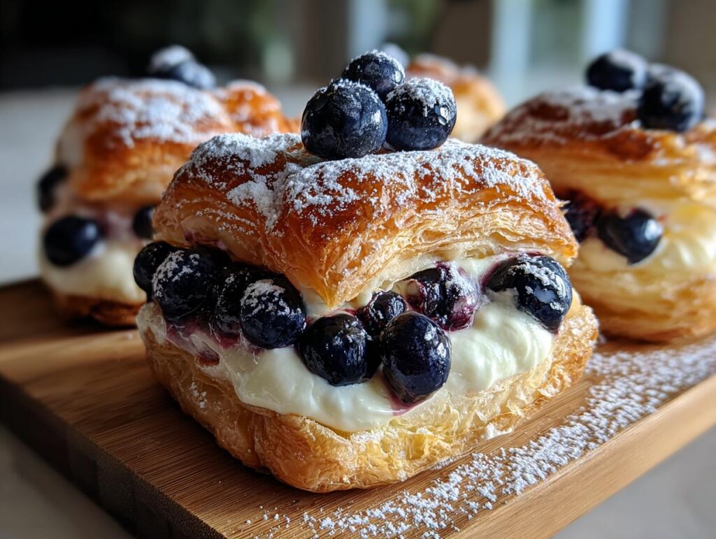 30-Minute Berry Cream Cheese Puff Pastry Bliss
