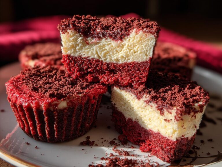 Irresistible 18-Minute Red Velvet Cheesecake Bites Recipe