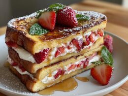 25-Minute Stuffed Strawberry French Toast: Irresistible Bliss